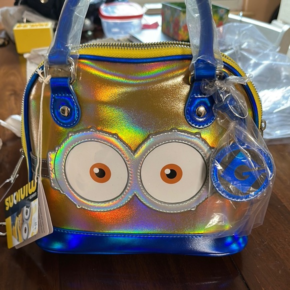 Loungefly | Bags | Loungefly Gold And Blue Mini Bag With Iconic Goggle ...